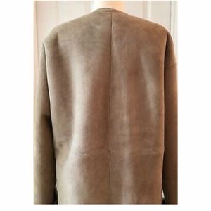 J. Crew | Jackets & Coats | Jcrew Reversible Shearling Jacket Size S ...